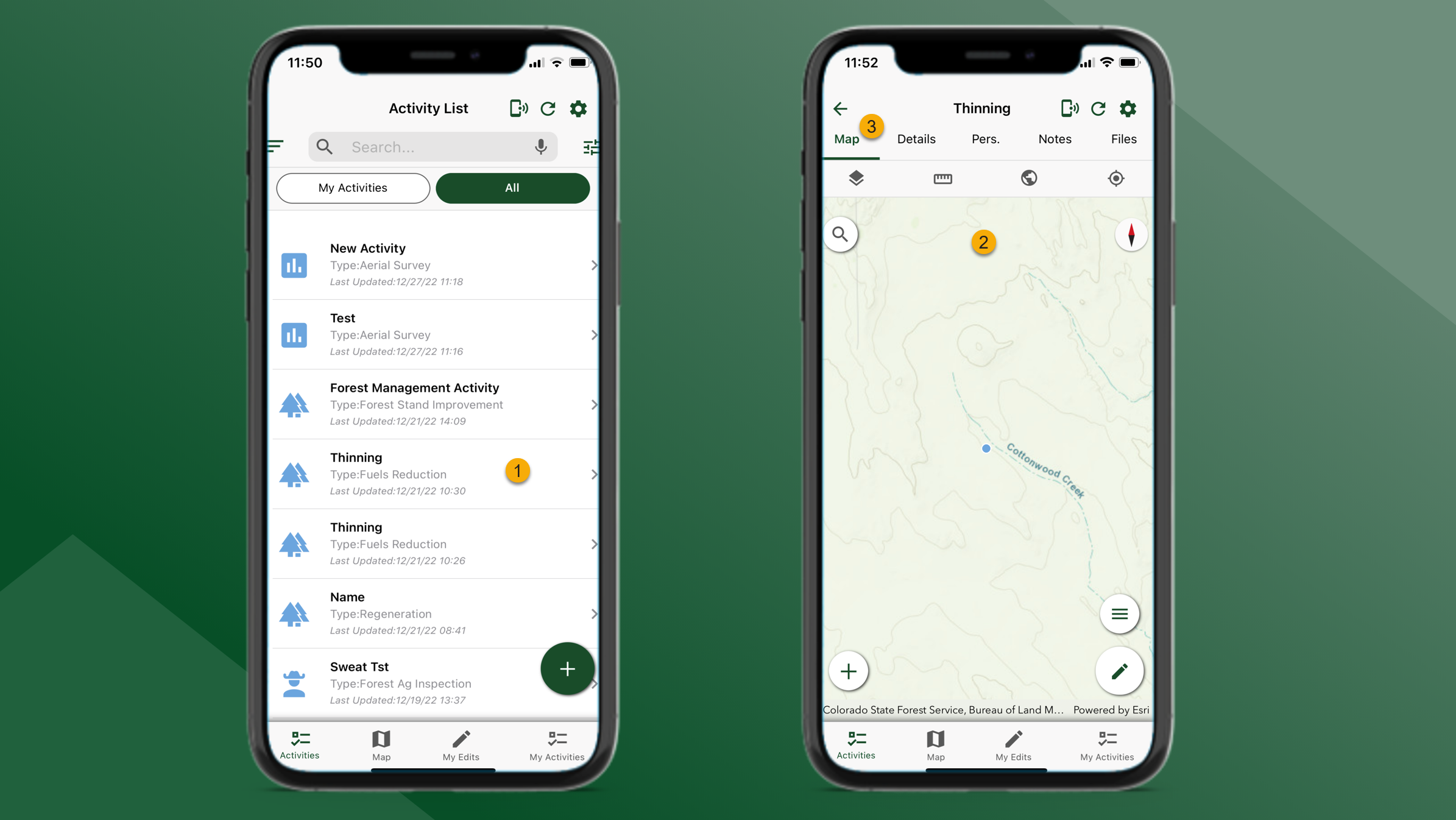 Access Activity Mapping Mobile